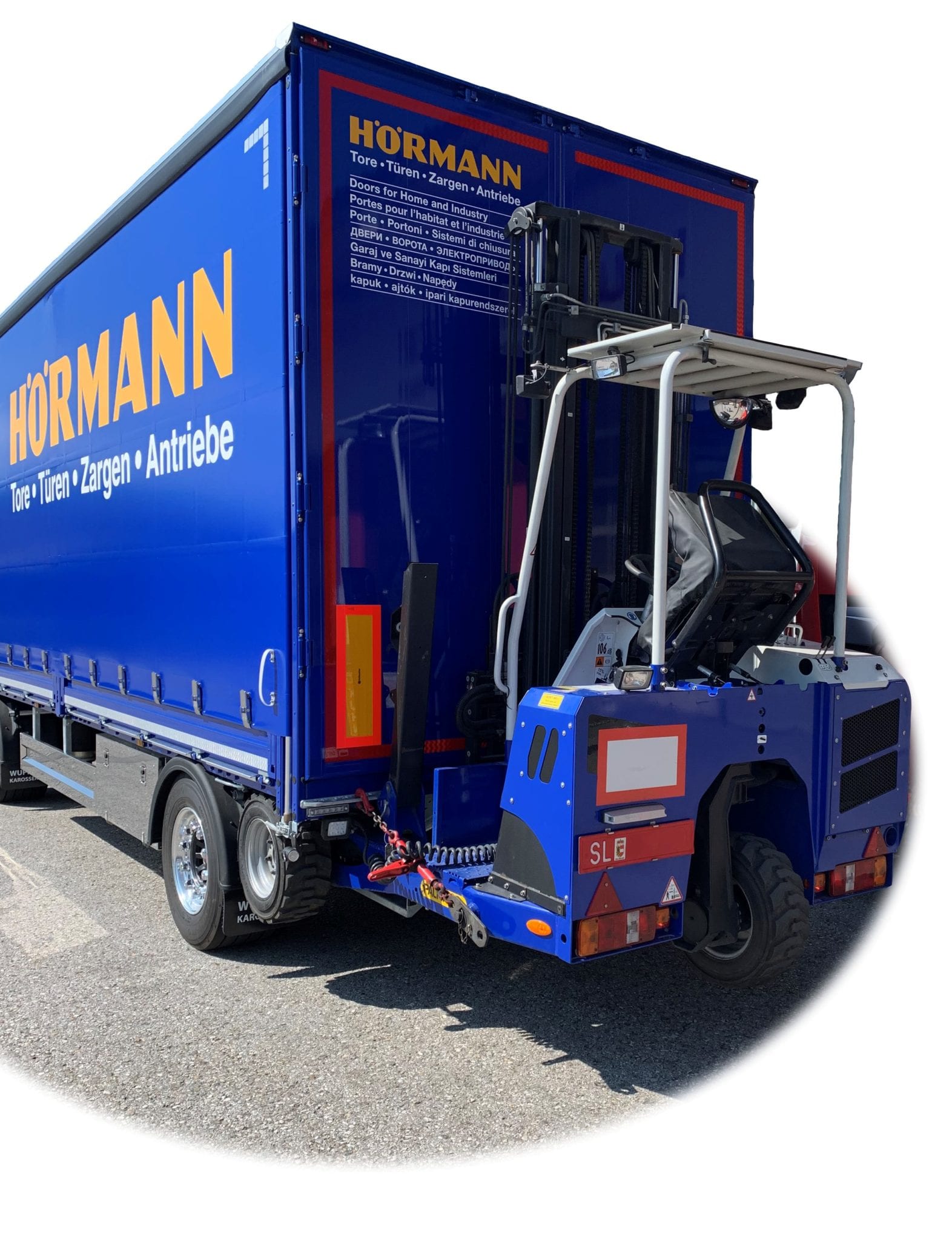 Transportaufhängung für Mitnahmestapler - www.wuppinger-karosseriebau.at